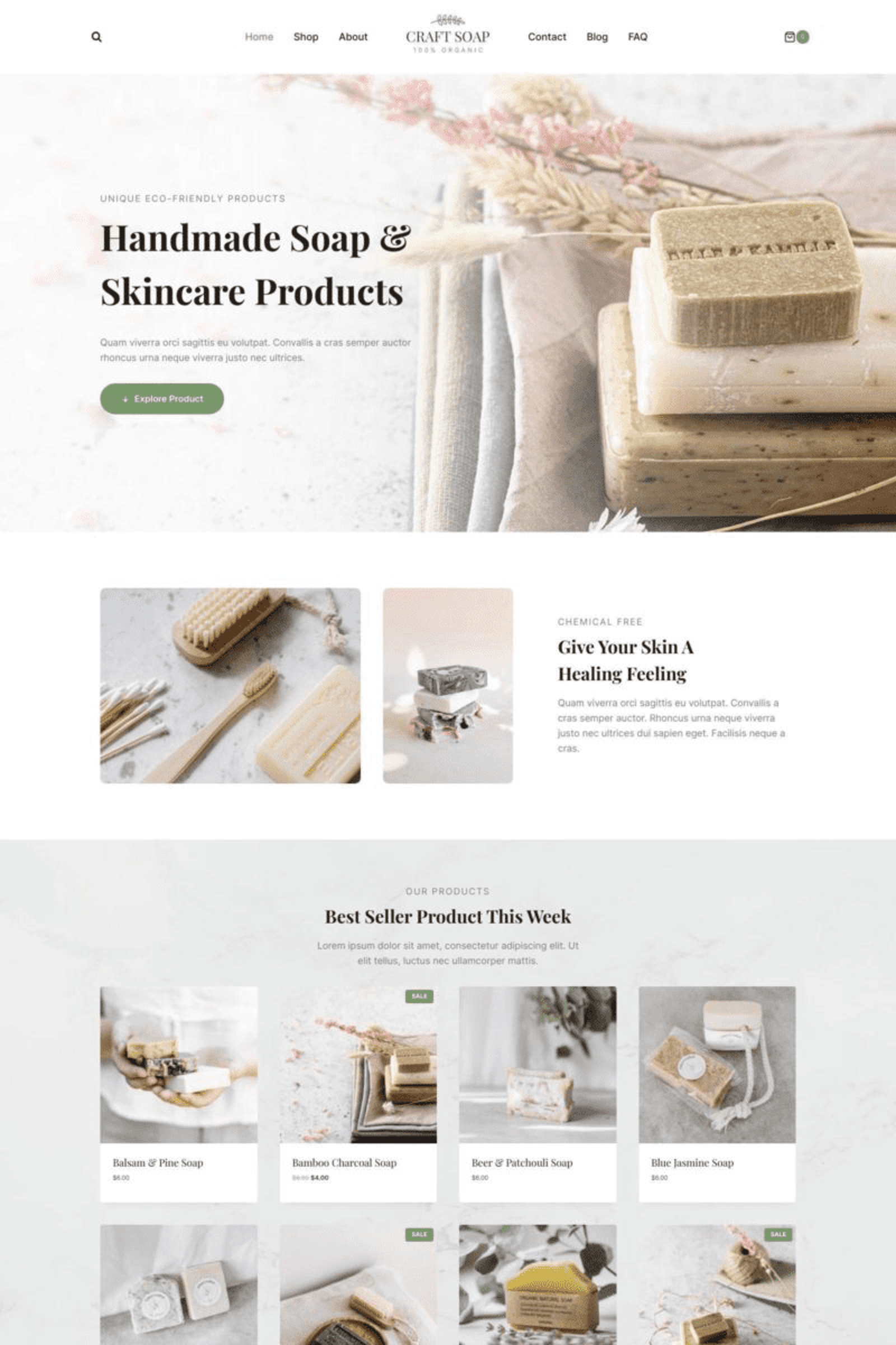 Soap Shop - Kadence Theme