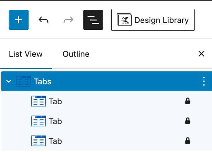 Tabs Block - Kadence WP Documentation