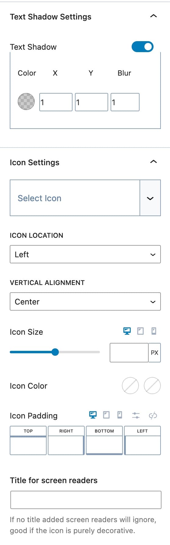 Text (Adv) Block - Kadence WP Documentation