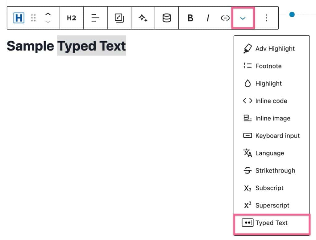 Text (Adv) Block - Kadence WP Documentation