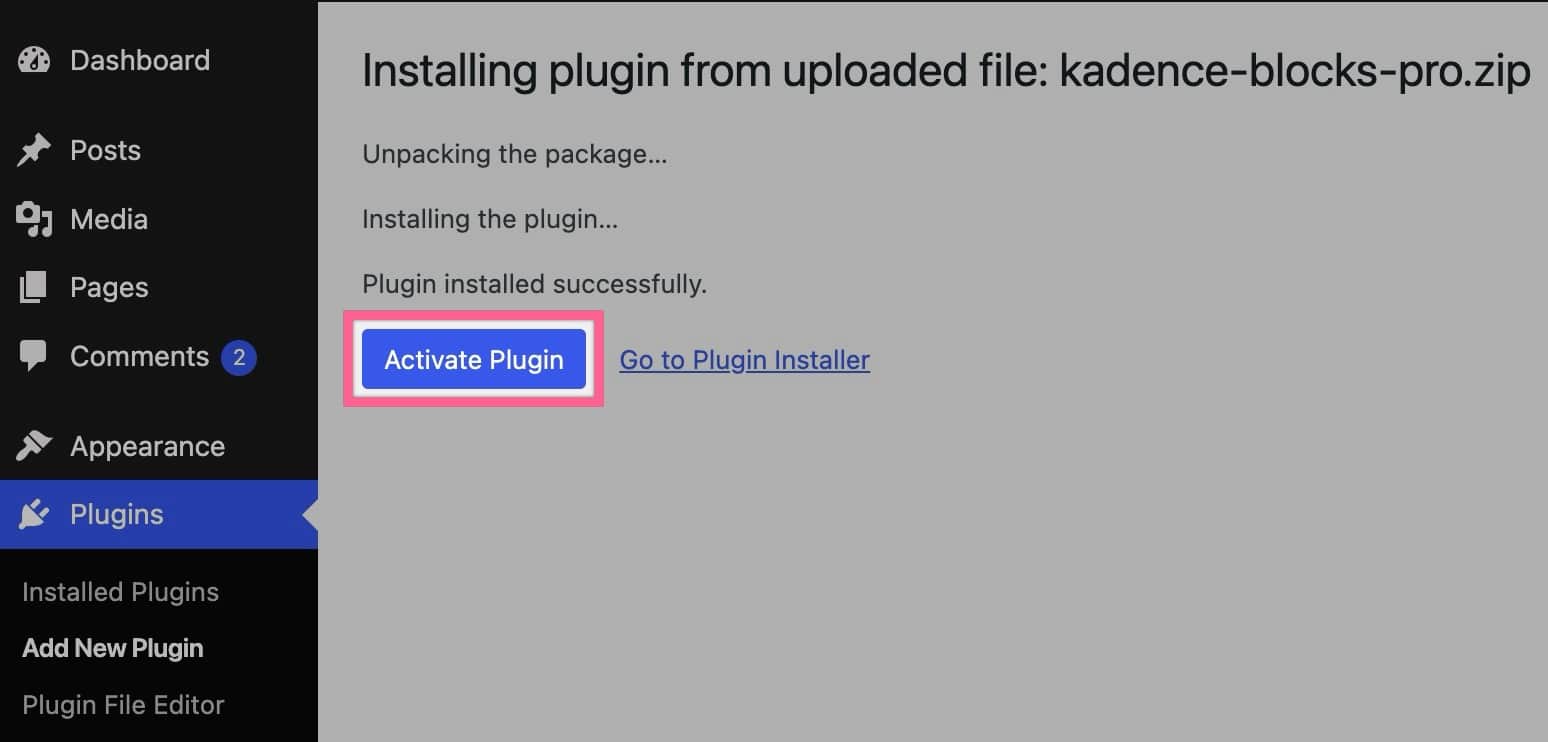 Kadence Blocks Pro Plugin - Kadence WP Documentation