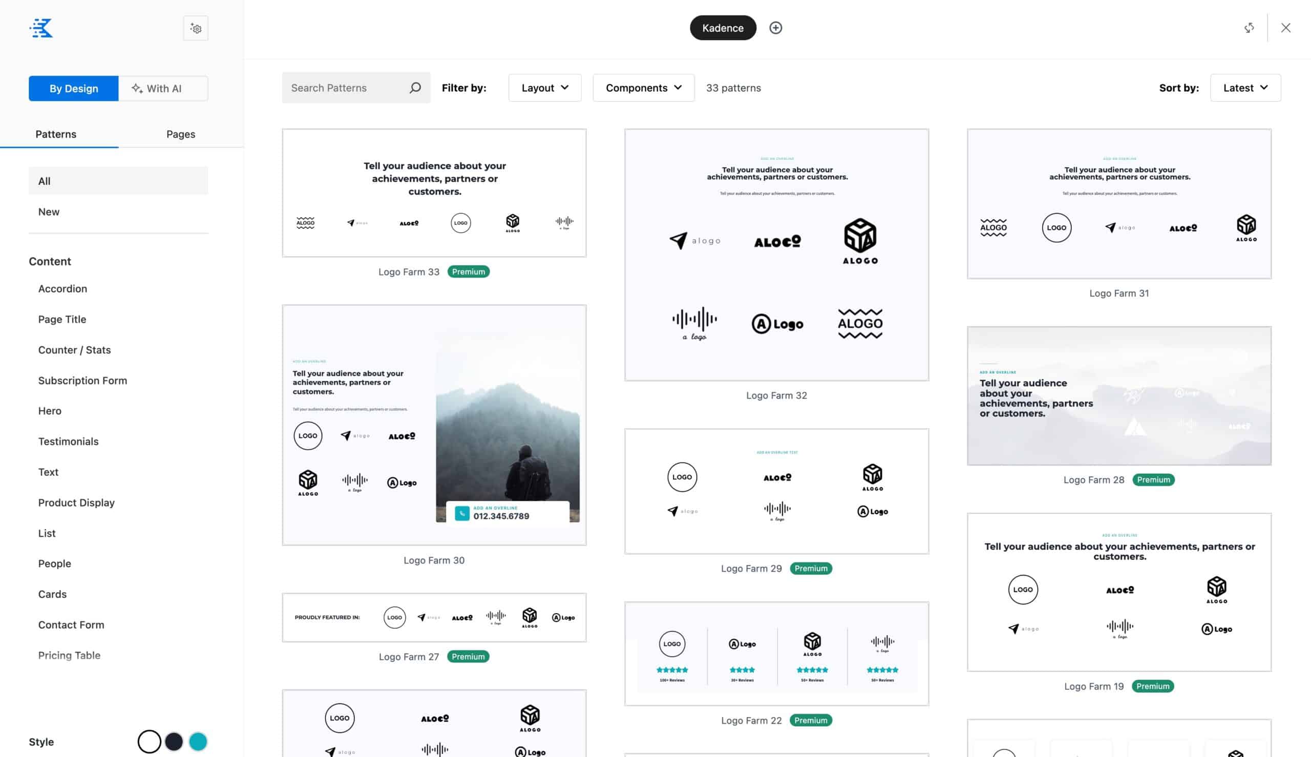 How to Access the Kadence Design Library - Kadence WP Documentation