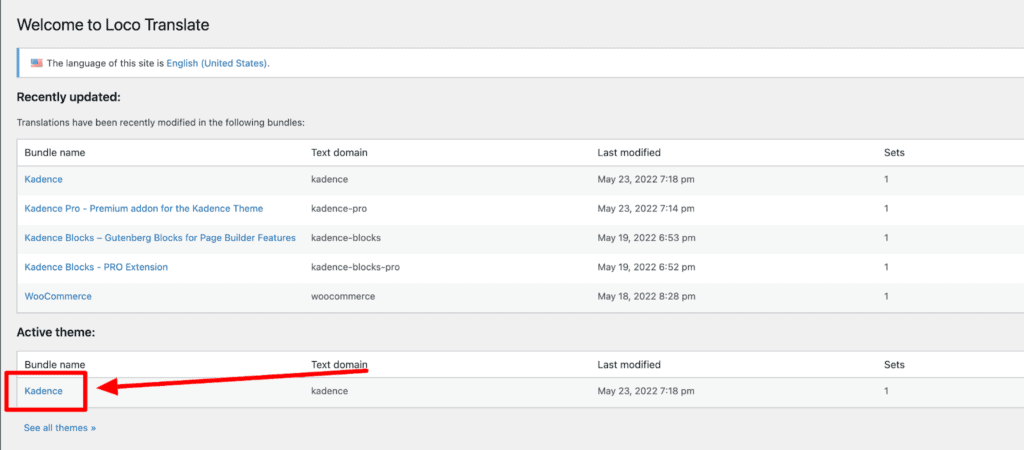 How to translate using LocoTranslate - Kadence WP Documentation