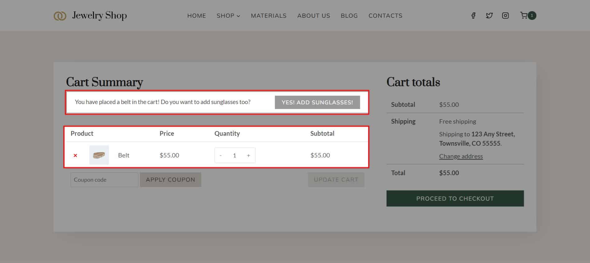 Conditional Cart Banners - Kadence WP Documentation