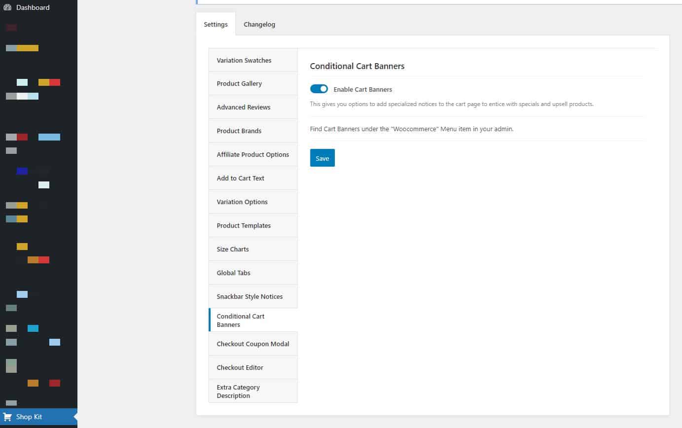 Conditional Cart Banners - Kadence WP Documentation