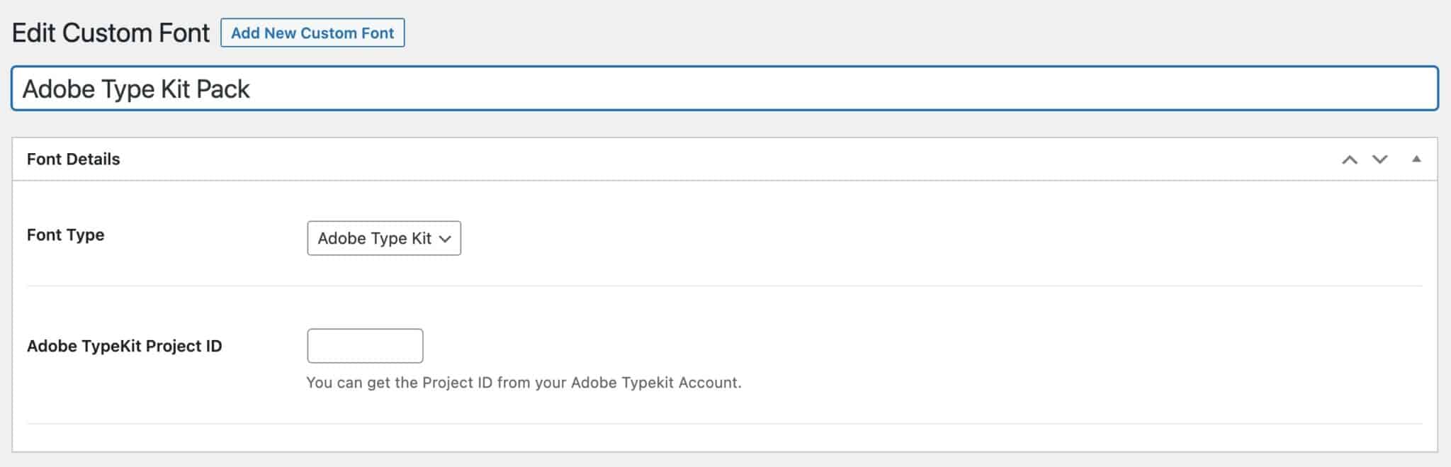Kadence Custom Fonts - Kadence WP Documentation