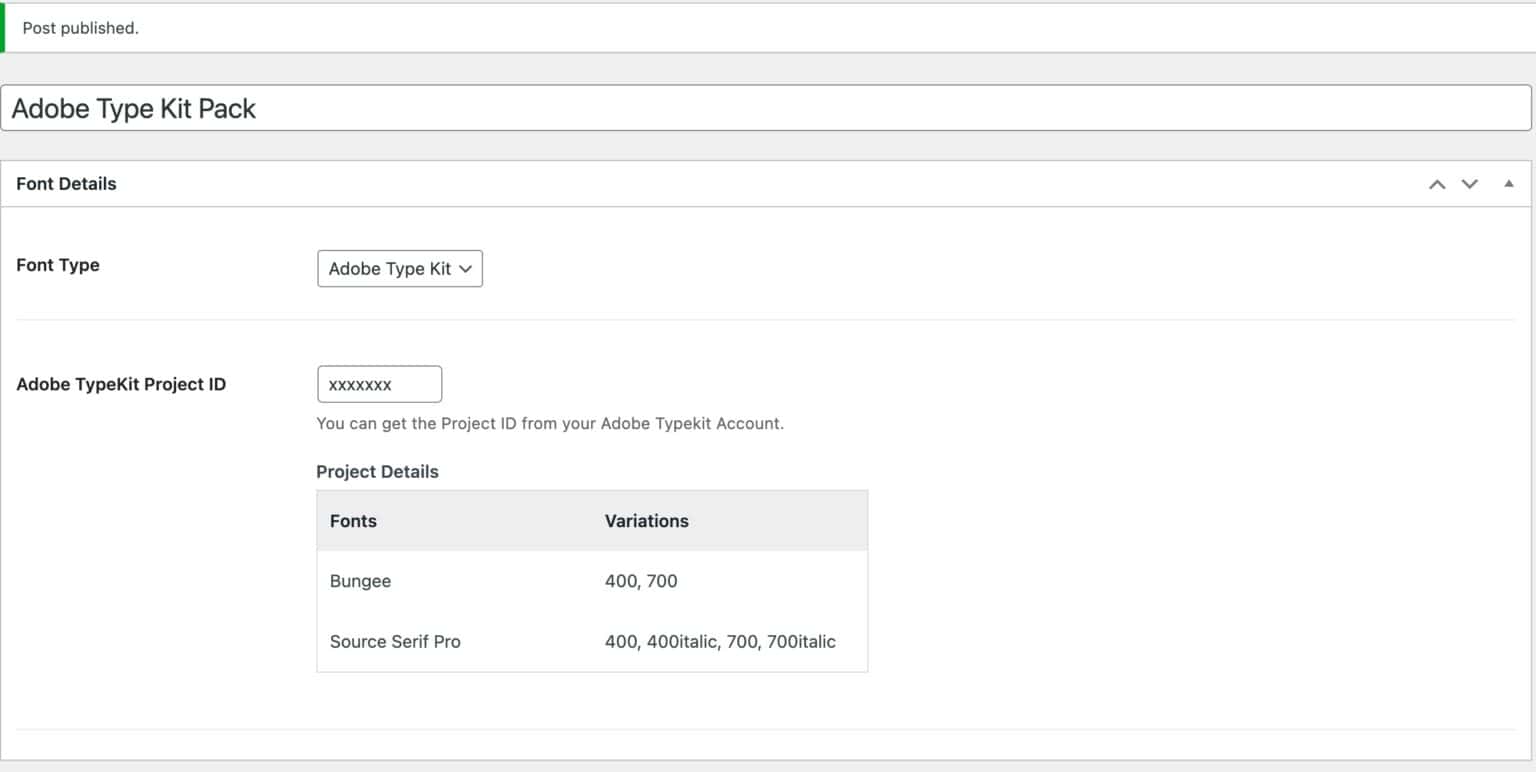 Kadence Custom Fonts - Kadence WP Documentation
