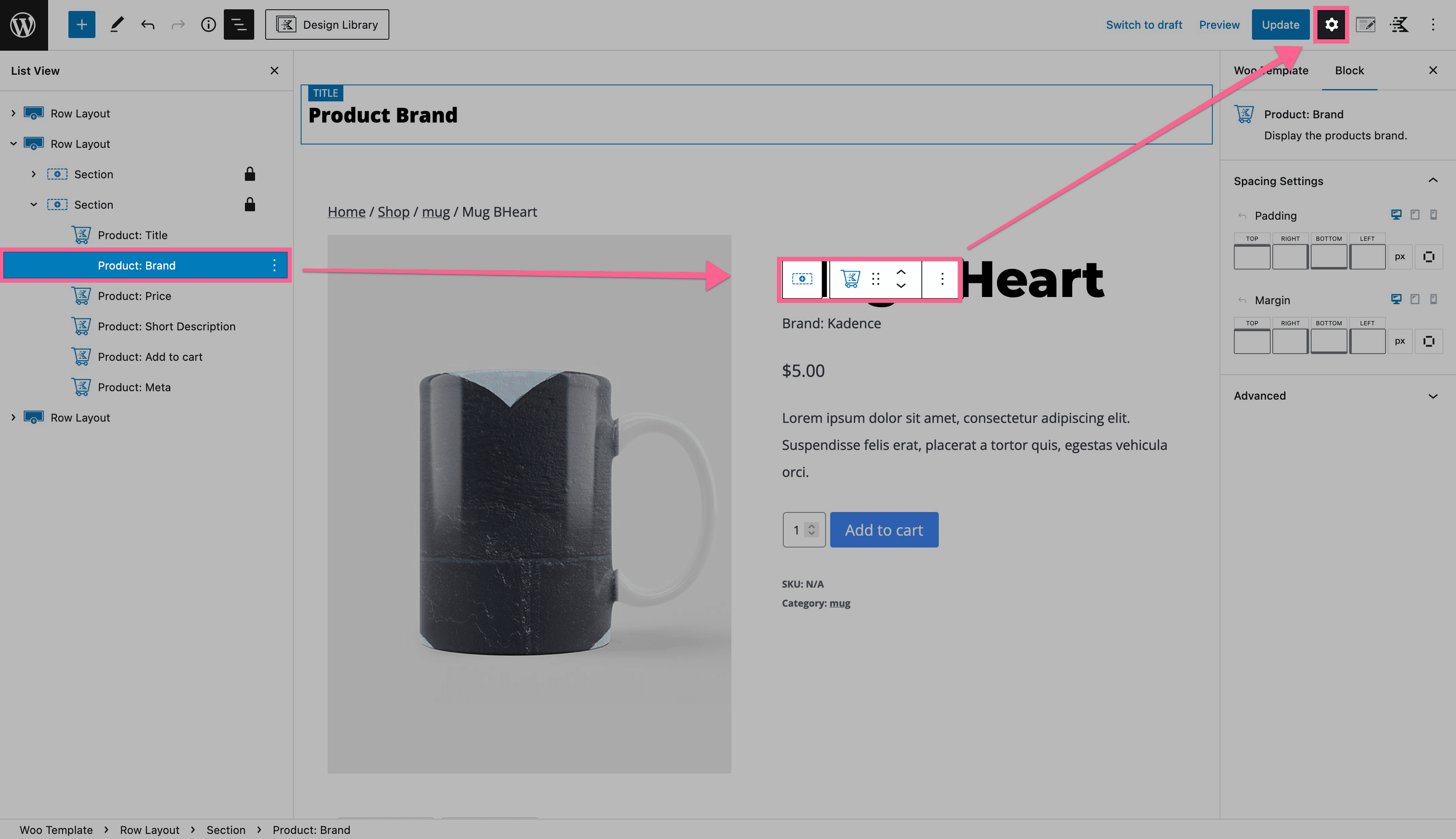 Woo Template Block - Product: Brand - Kadence WP Documentation Woo Template Block - Product: Brand - Kadence WP Documentation