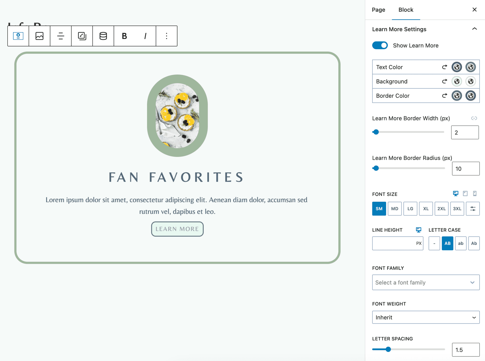 Info Box Block - Kadence WP Documentation