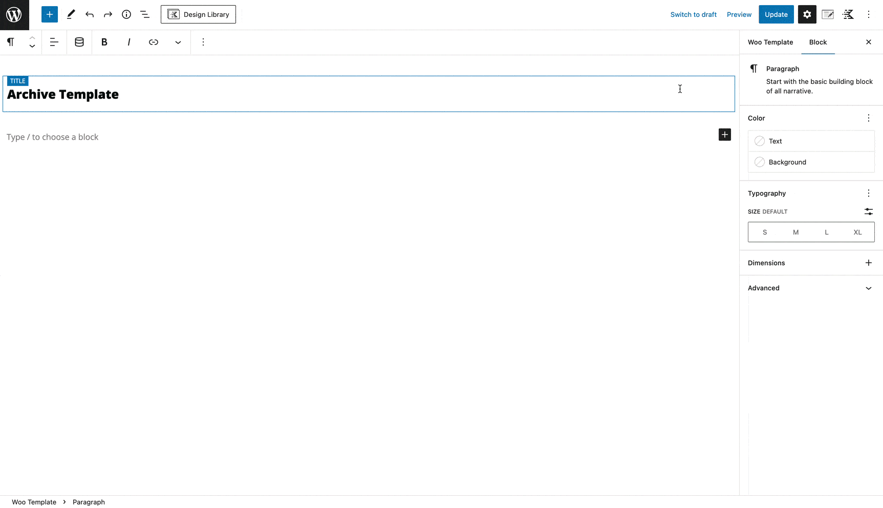 Woo Template Block - Archive: Main Query - Kadence WP Documentation