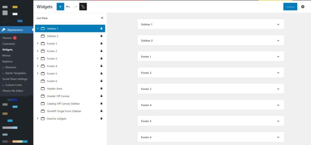How to Add a Sidebar - Kadence WP Documentation