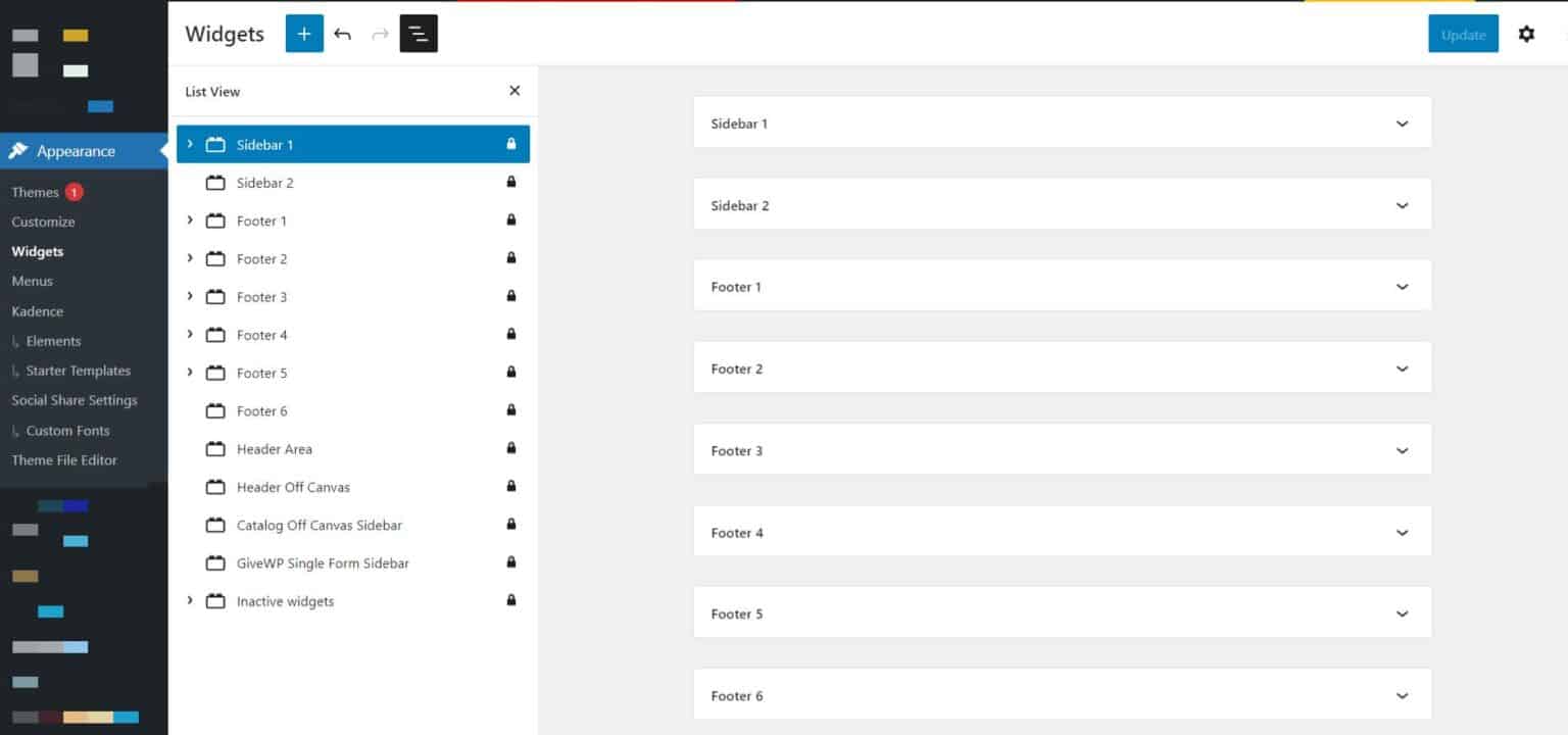 How to Add a Sidebar - Kadence WP Documentation