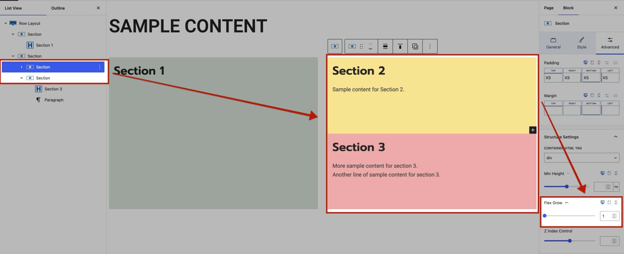 Section Block - Kadence WP Documentation