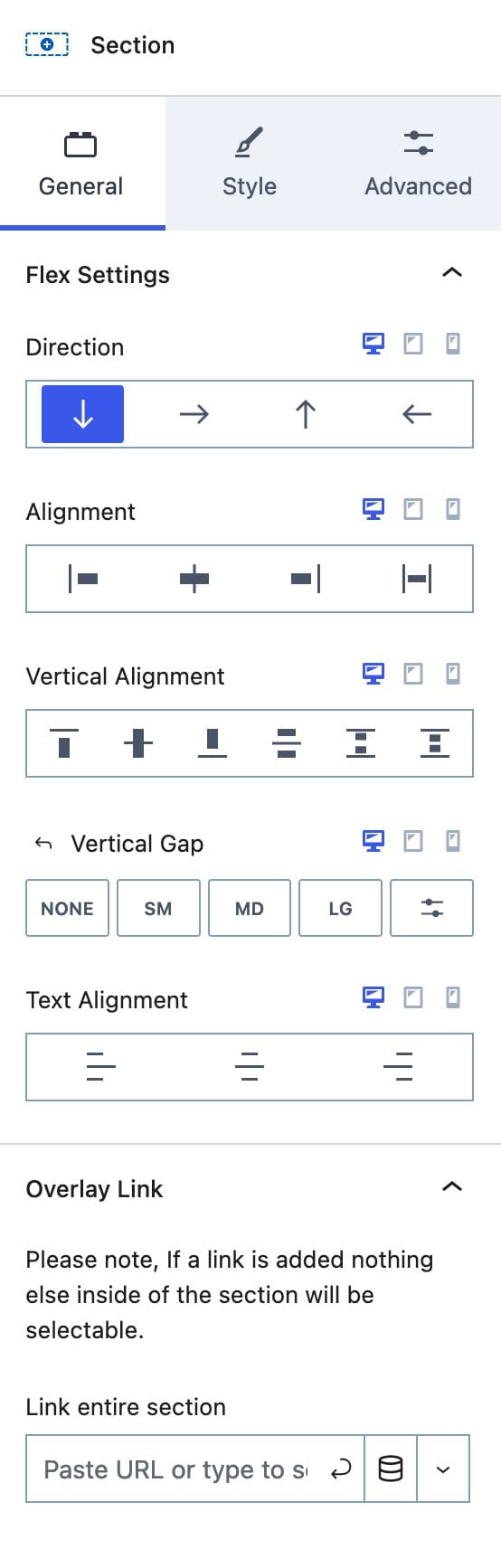Section Block - Kadence WP Documentation