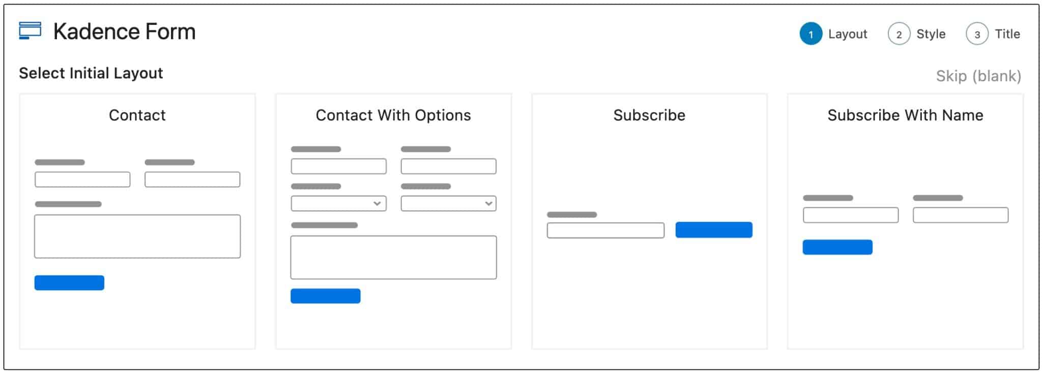 Form (Adv) Block - Kadence WP Documentation