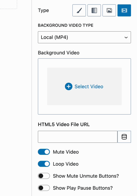 Adding Video Backgrounds to Row Layout - Kadence WP Documentation