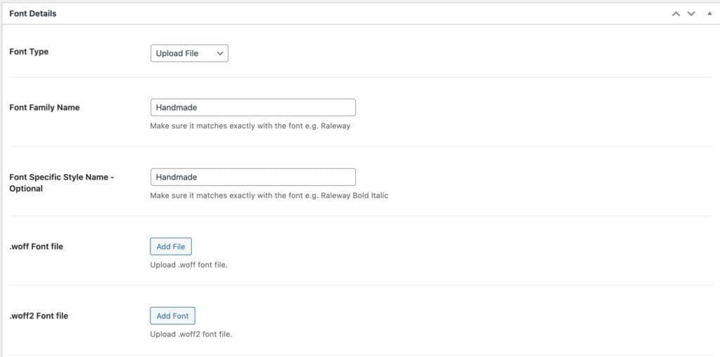 Kadence Custom Fonts - Kadence WP Documentation