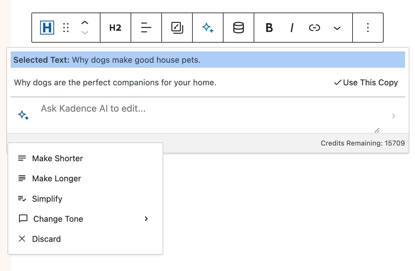 Text (Adv) Block - Kadence WP Documentation