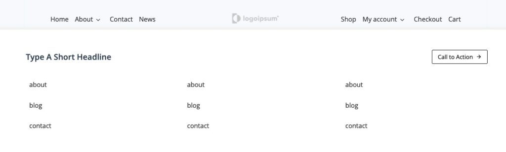 Advanced Navigation Sub Menus and Mega Menus - Kadence WP Documentation