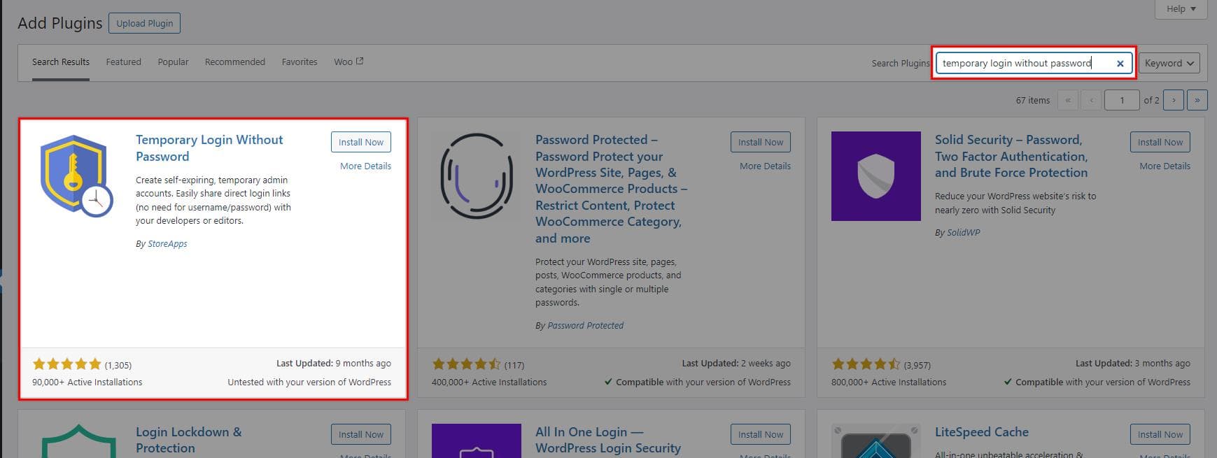 How to Install and Use the Temporary Login Without Password Plugin on a WordPress Website ...