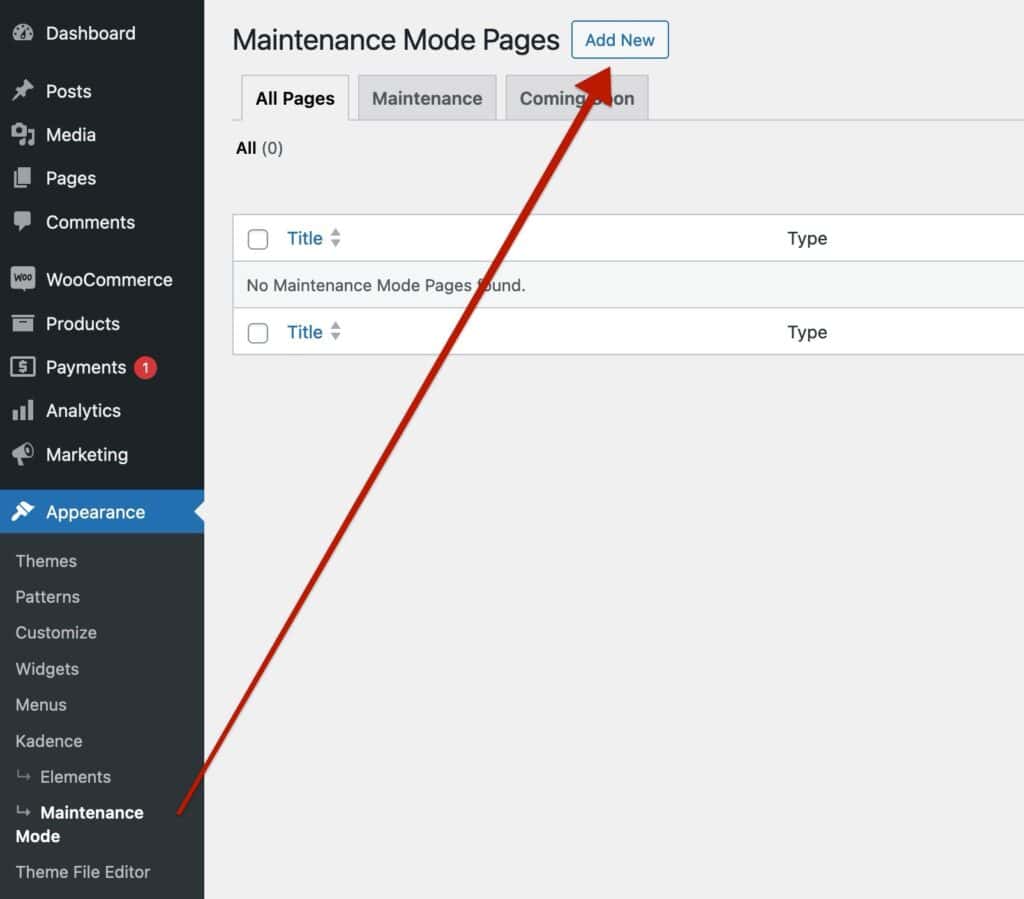 Kadence Maintenance Mode - Kadence WP Documentation