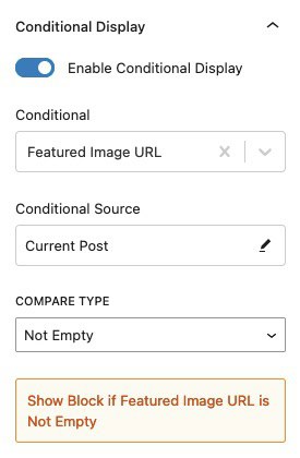 Display Blocks Conditionally (Conditional Display) - Kadence WP Documentation