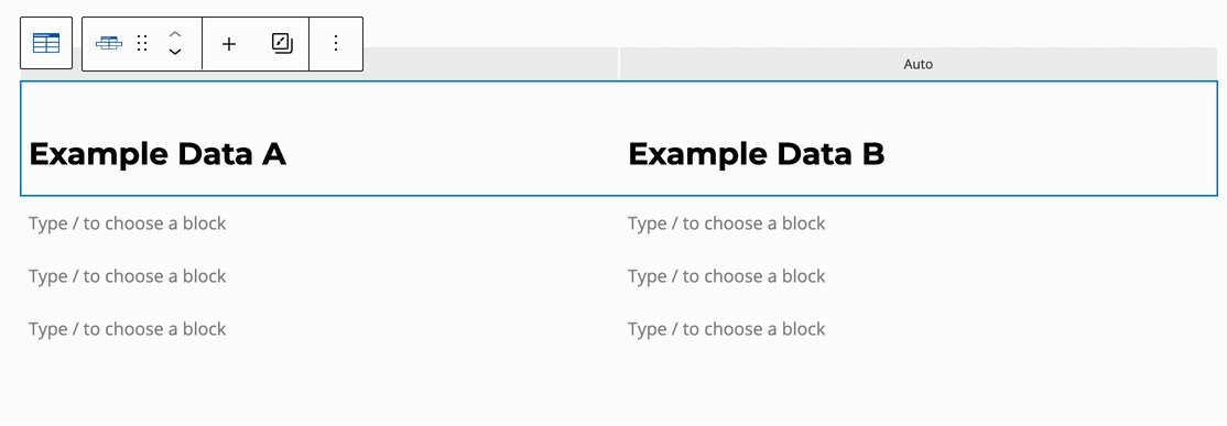 Table (Adv) Block - Kadence WP Documentation
