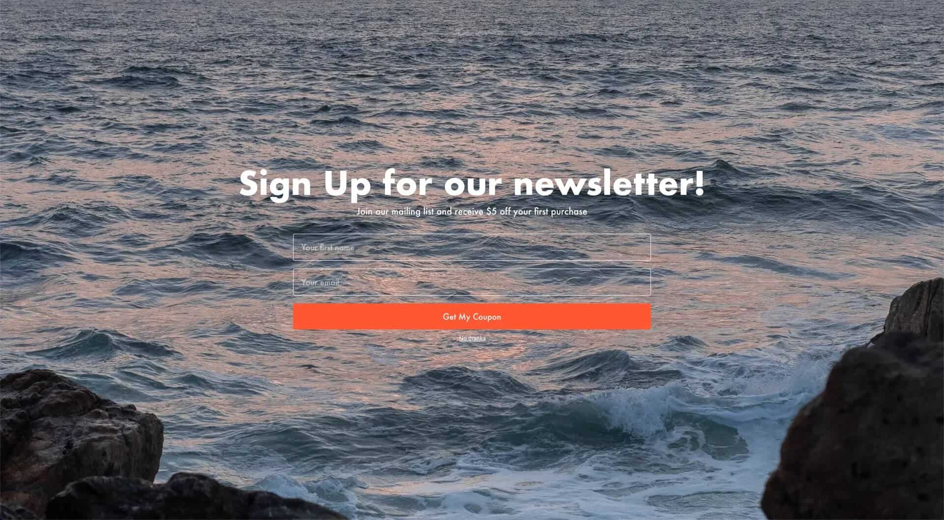 Create a Full Screen Landing Page - Kadence WP Documentation