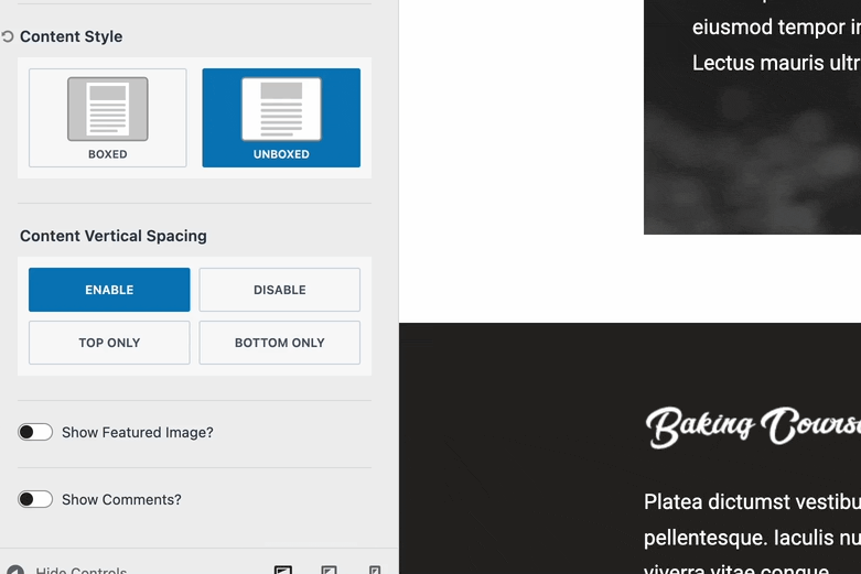 How to eliminate empty space on Posts, Pages, and Archives - Kadence WP Documentation
