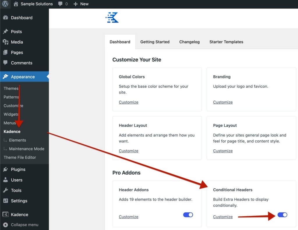 How to Customize the Kadence Header - Kadence WP Documentation