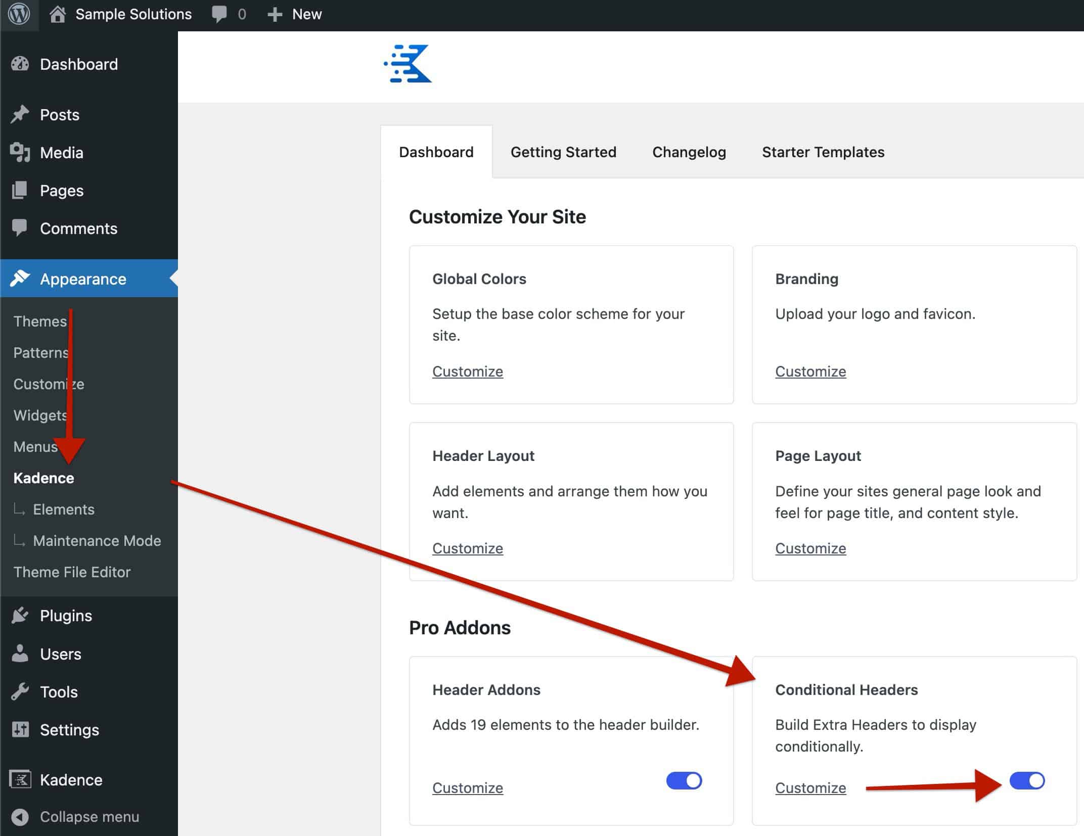 How to Customize the Kadence Header - Kadence WP Documentation