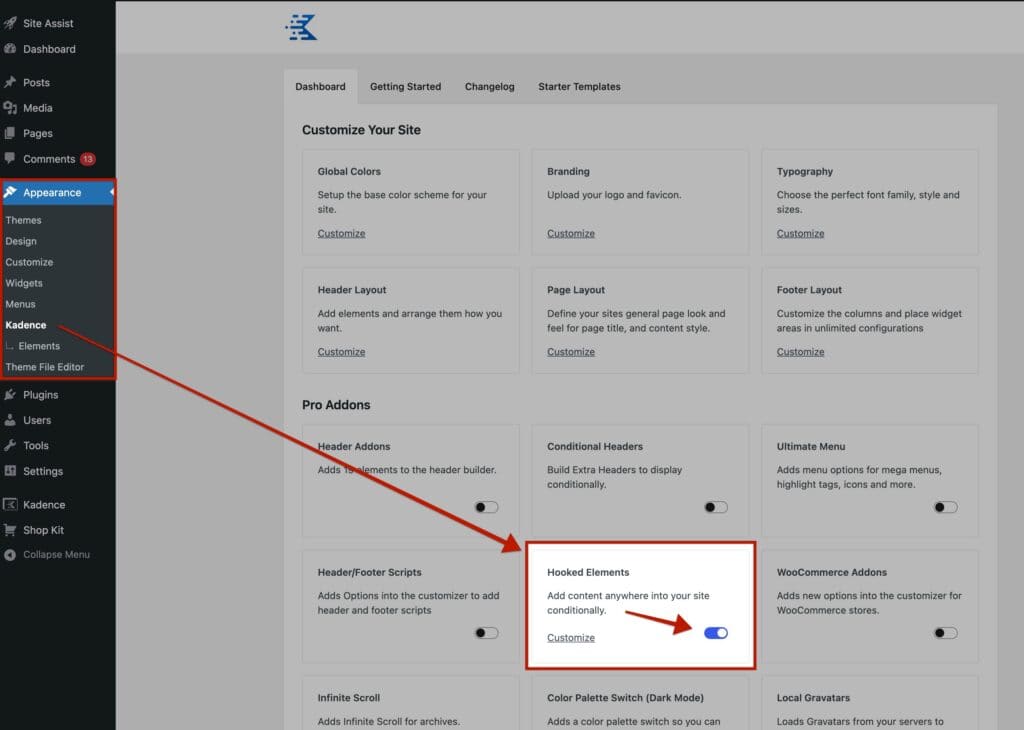 Installing and Creating Kadence Elements - Kadence WP Documentation