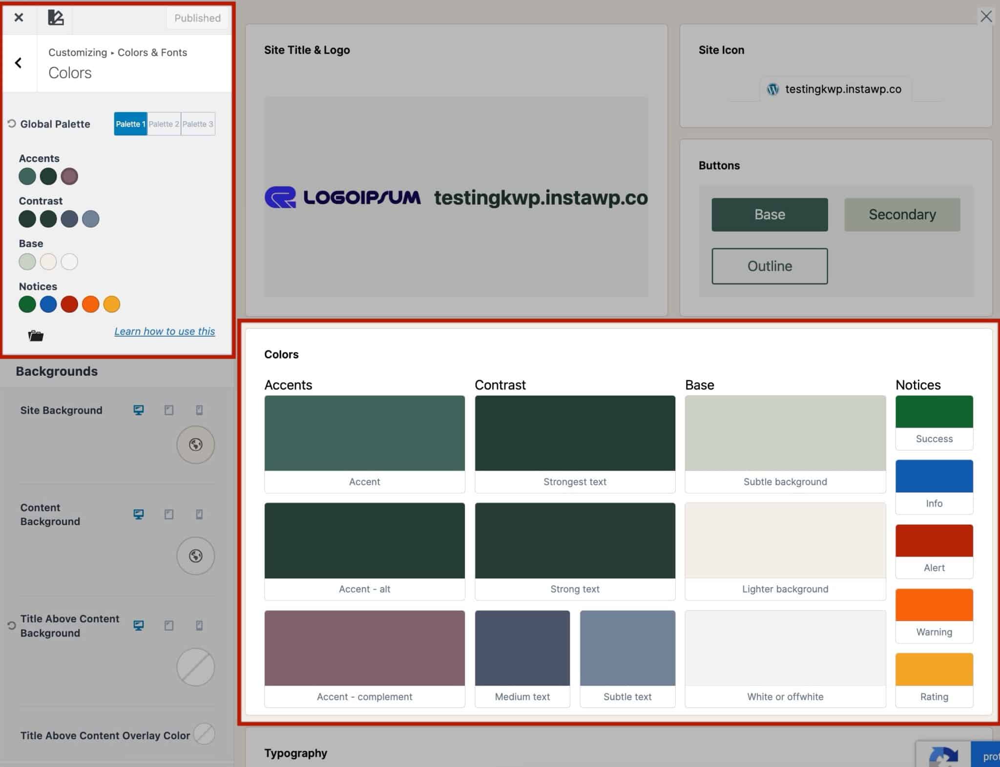 How to use the Kadence Theme Color Palette - Kadence WP Documentation
