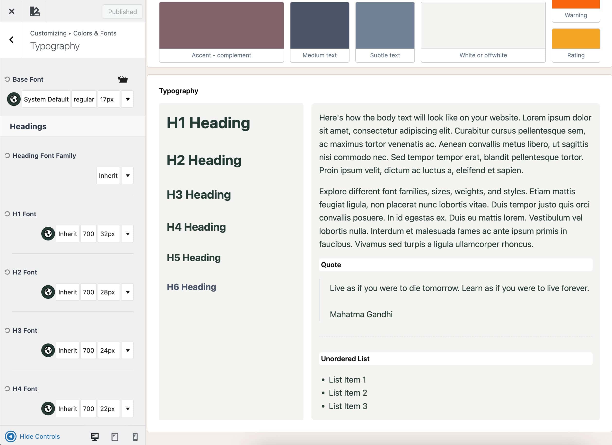 How to use the Kadence Theme Style Guide - Kadence WP Documentation