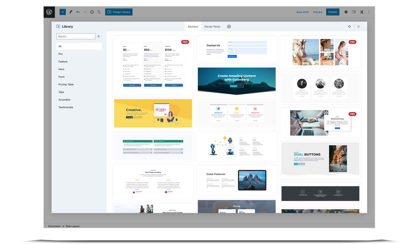 Use Cases - Kadence Pattern Hub