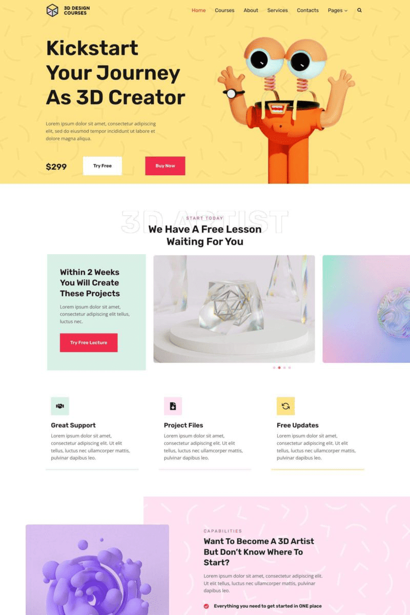 Design Course - Kadence Theme