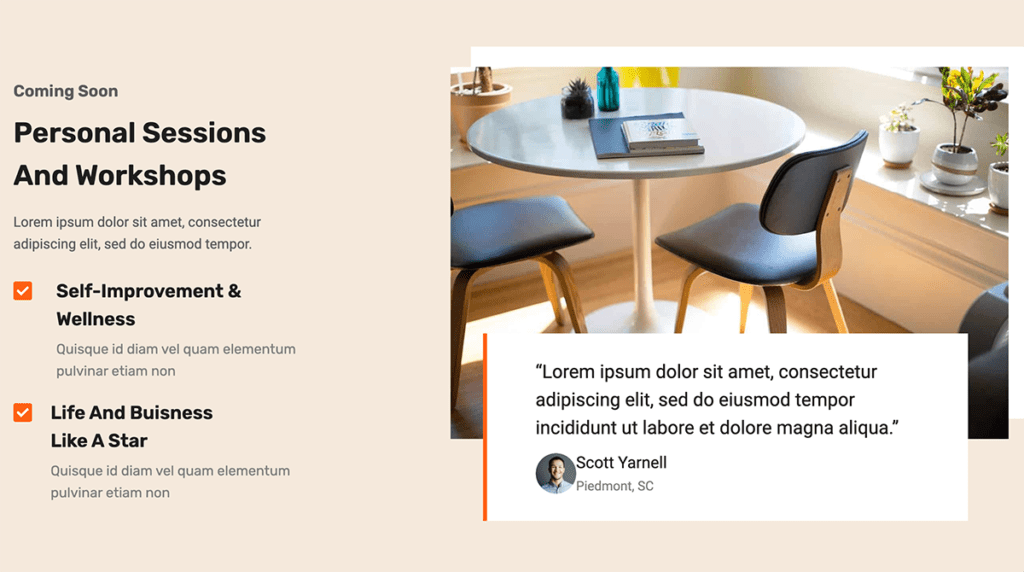 Life Coach - Kadence Theme