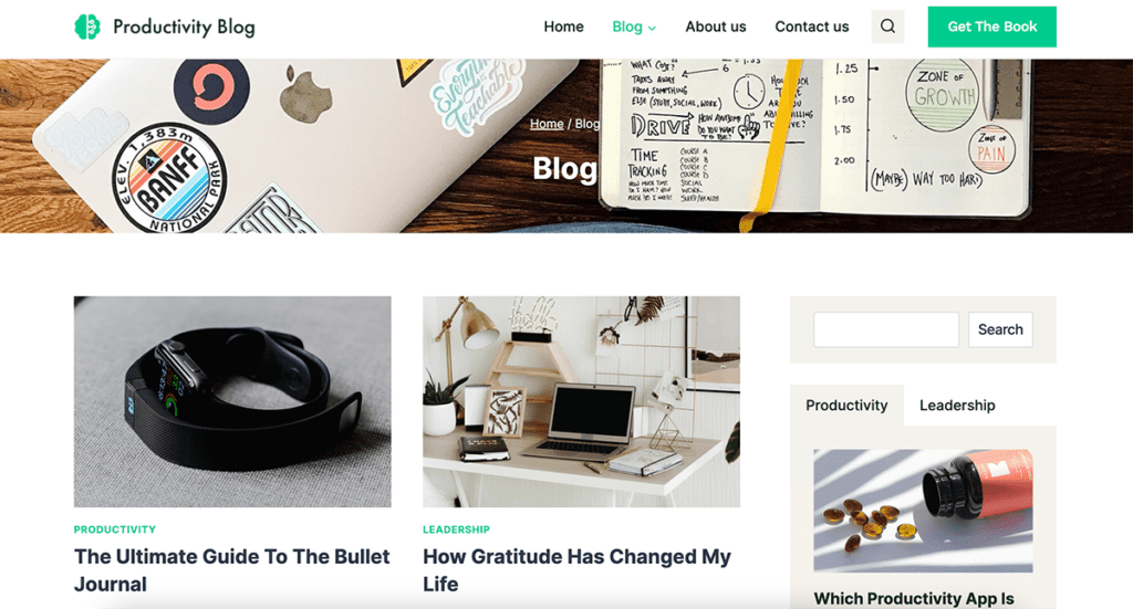 Affiliate Blog - Kadence Theme