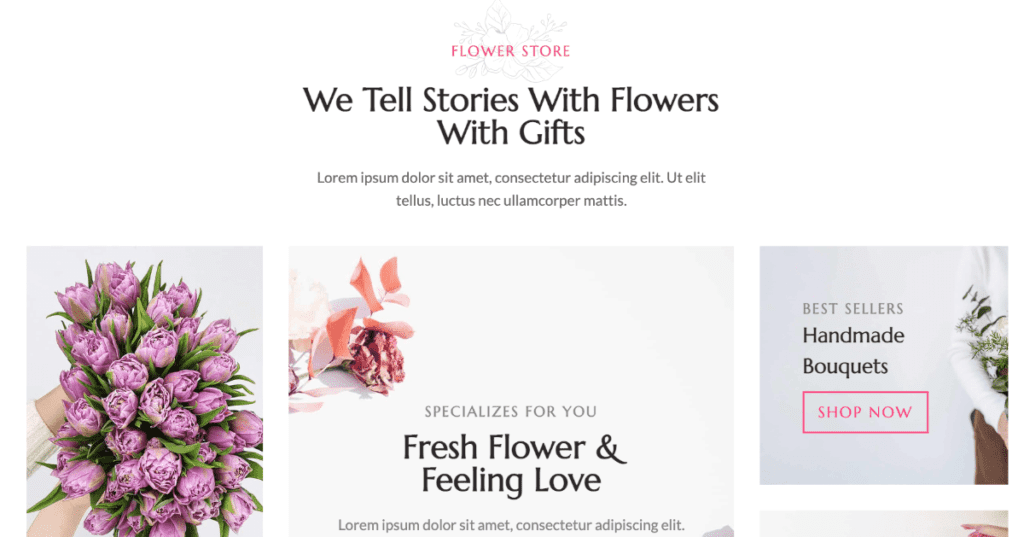Floral Shop - Kadence Theme