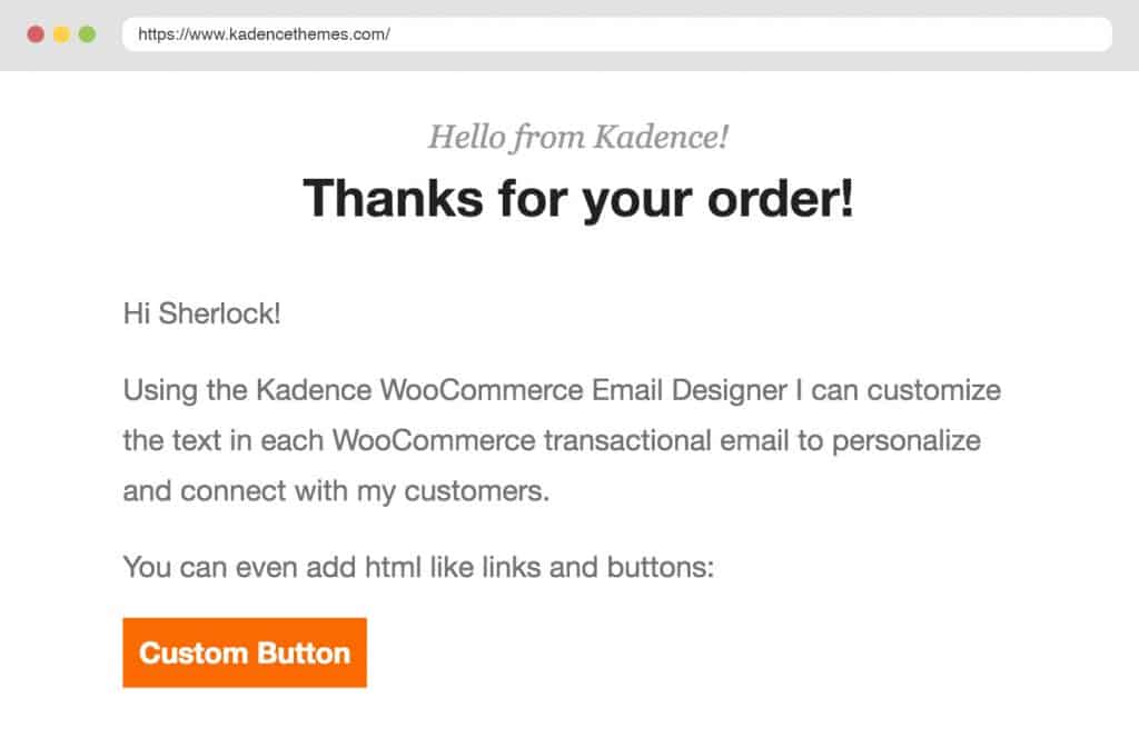 Kadence WooCommerce Email Designer - Kadence WP