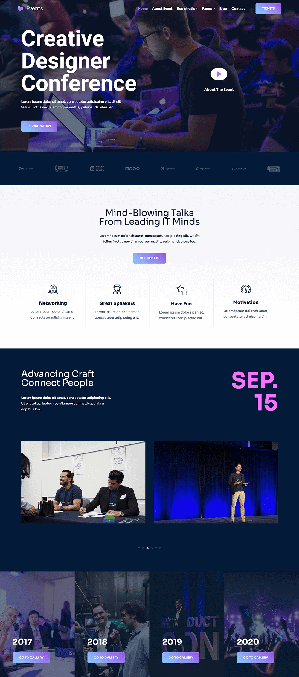 Introducing the Events Starter Template - Kadence WP